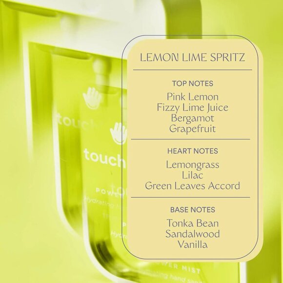 Touchland | Other | Power Mist Lemon Lime Spritz Hand Sanitizer | Poshmark
